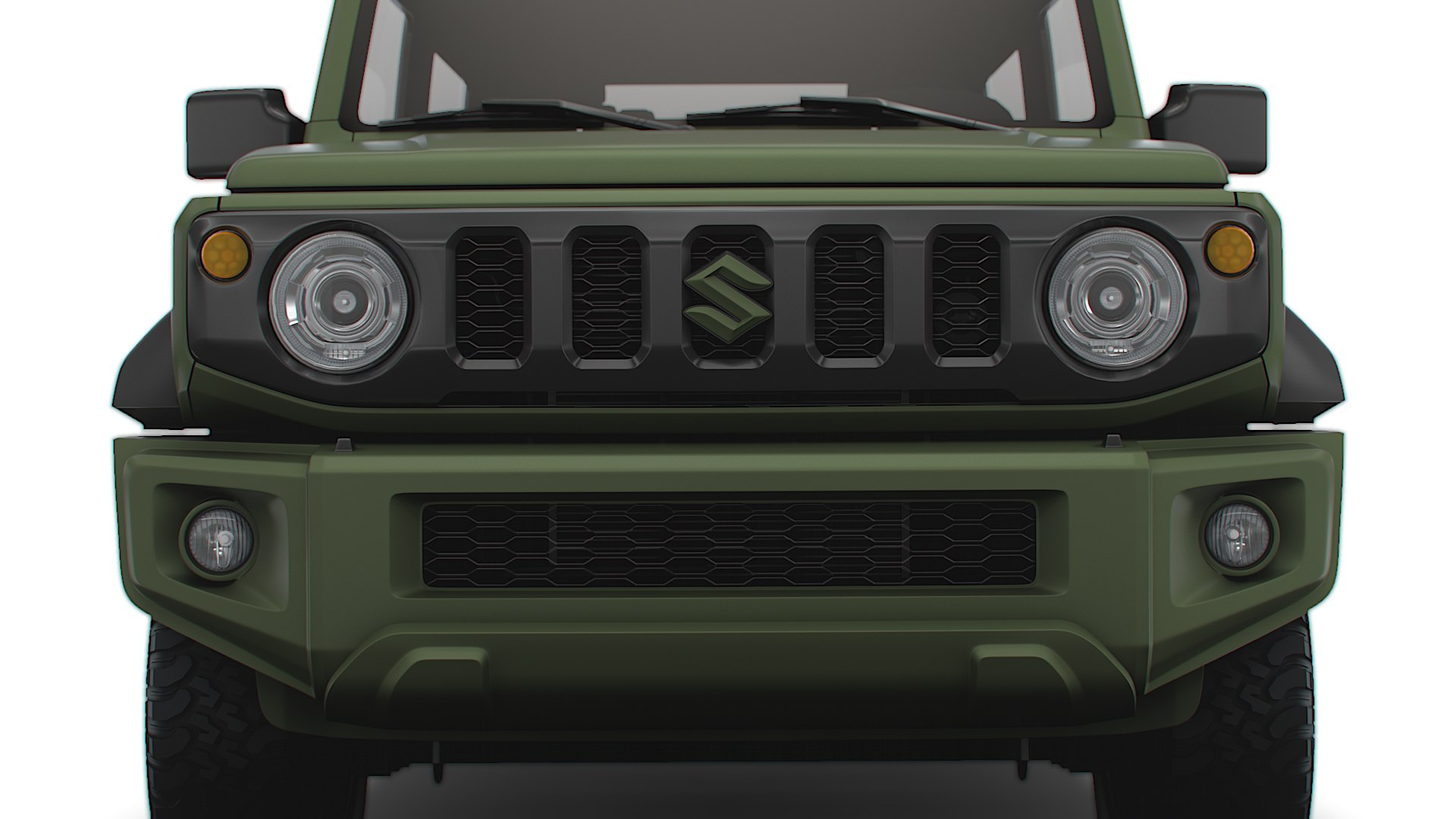3D Suzuki Jimny Military DKBM 2022 - TurboSquid 1953727