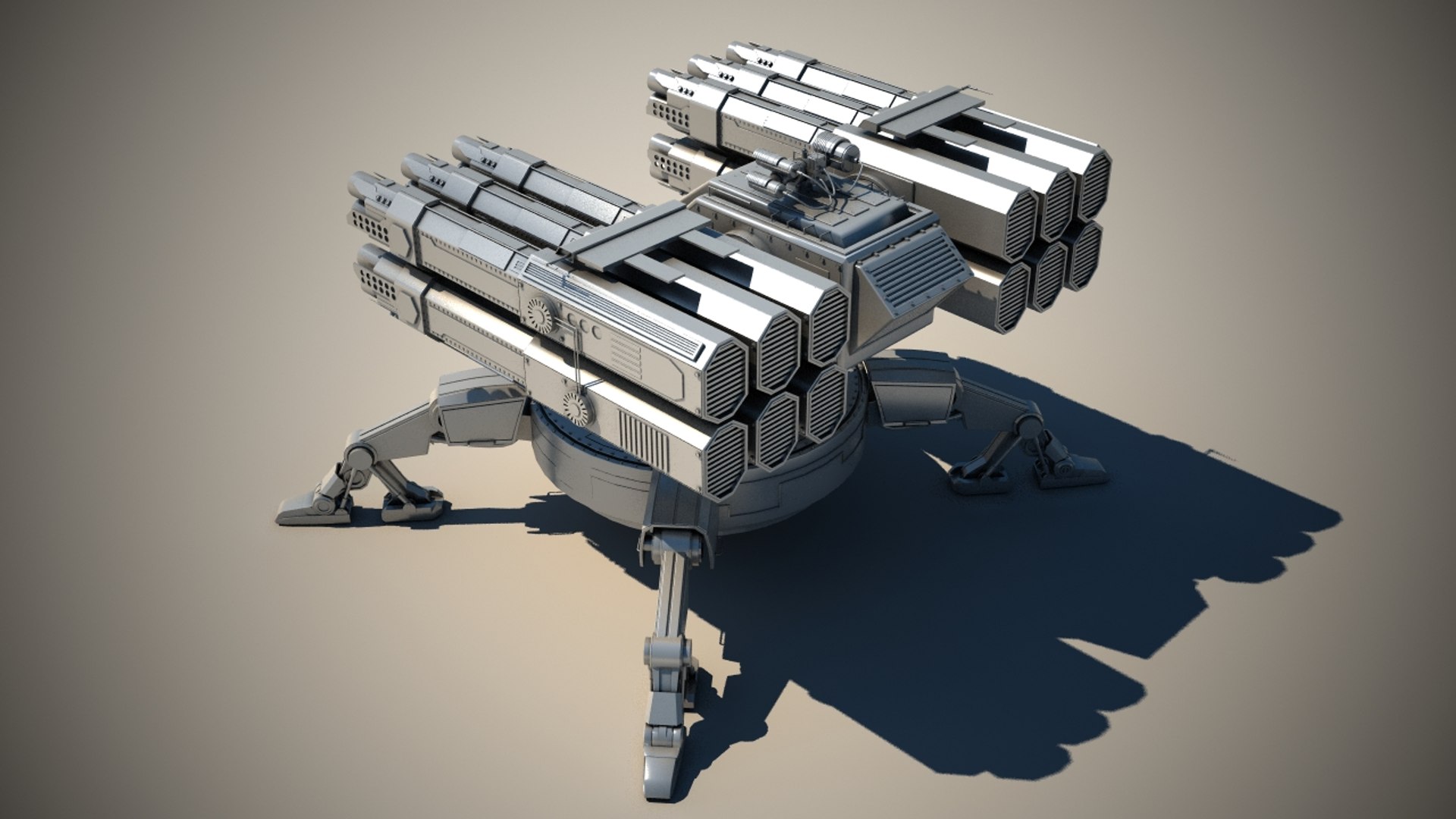 Maya Spider Auto Turret