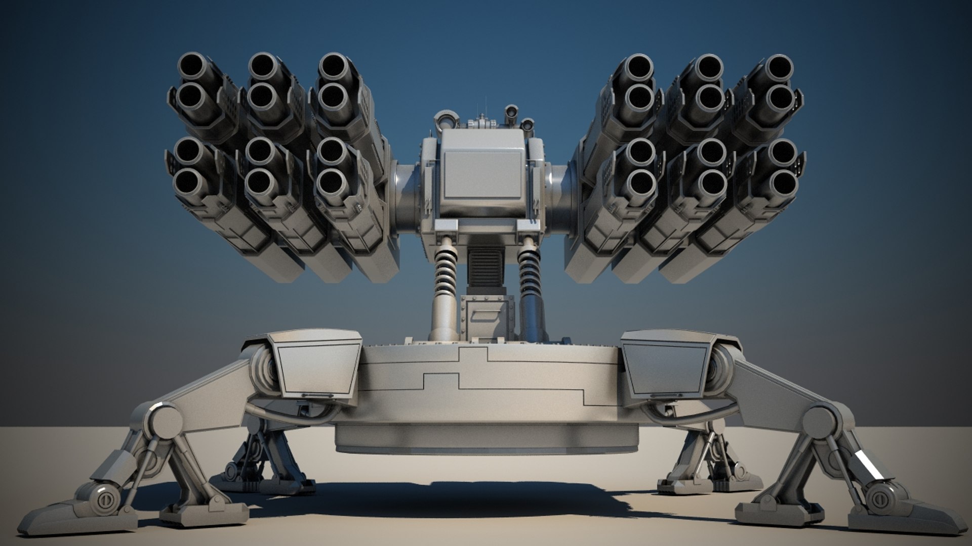 Maya Spider Auto Turret