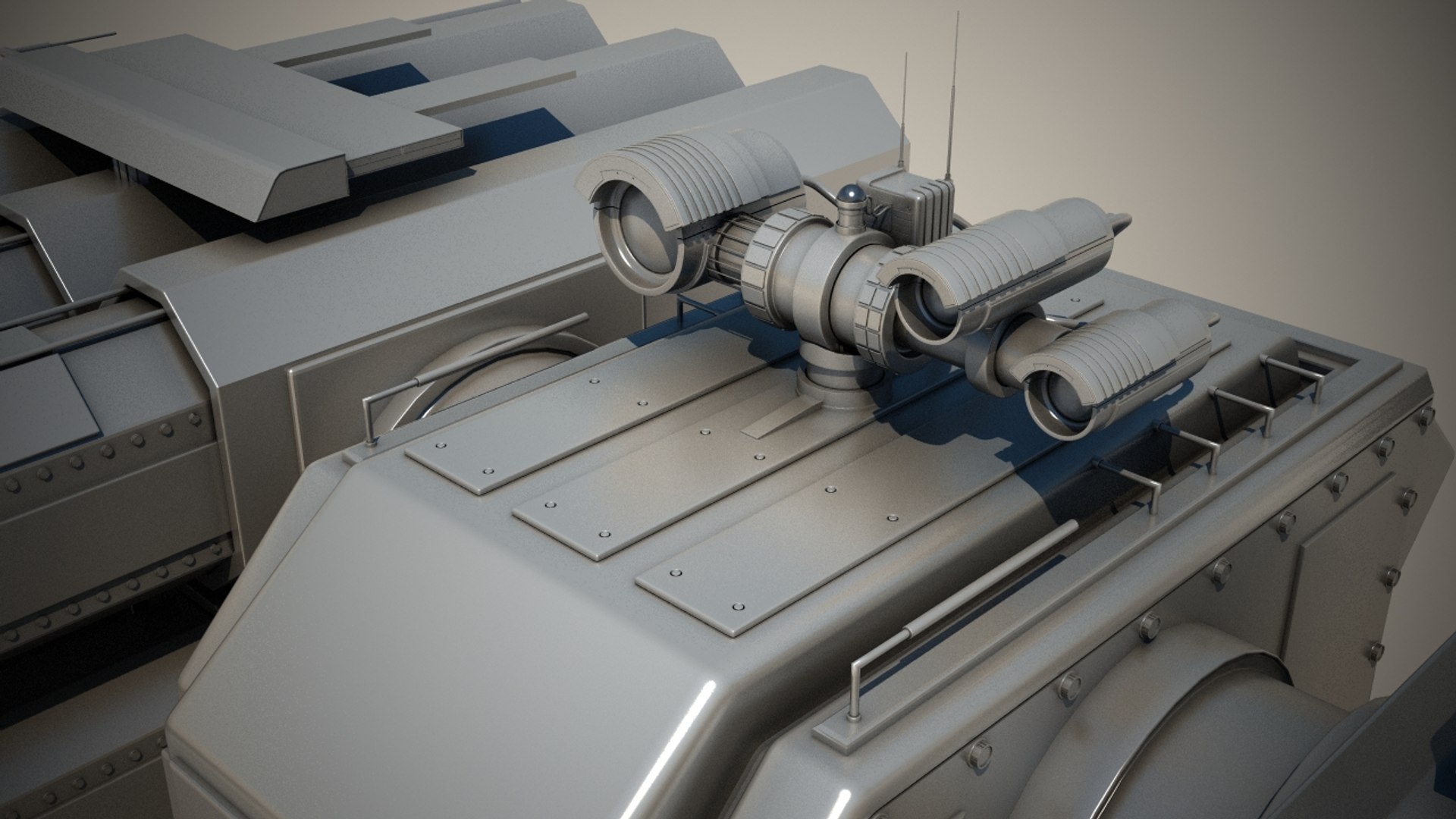 Maya Spider Auto Turret