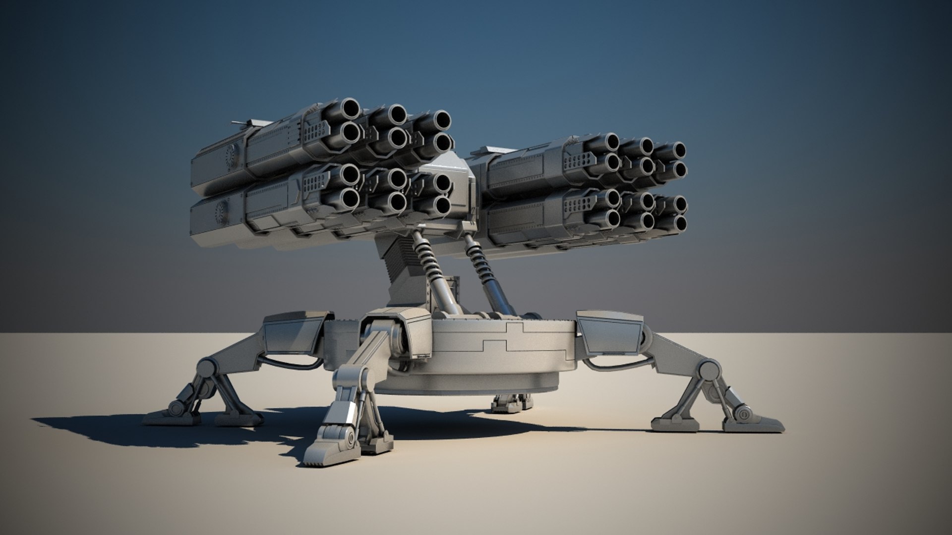 Maya Spider Auto Turret