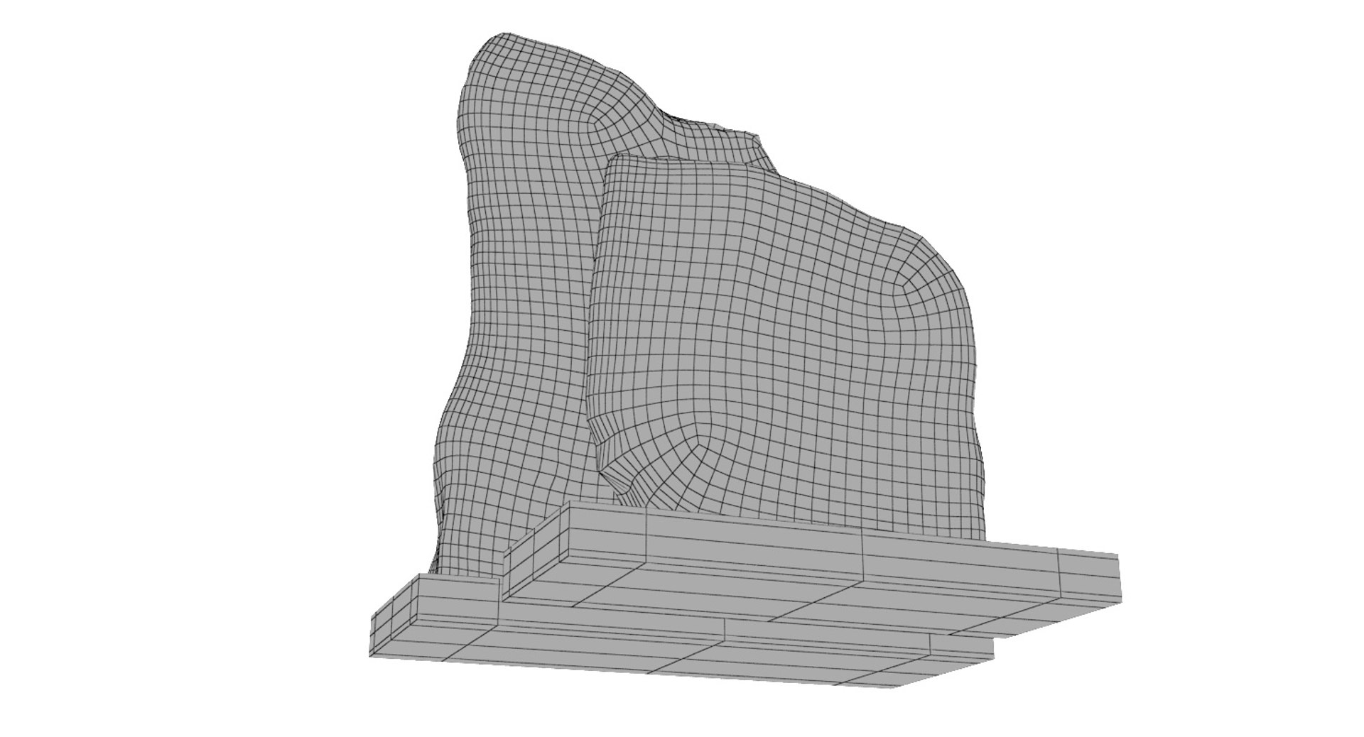 3D decorative figurine geode - TurboSquid 1280542