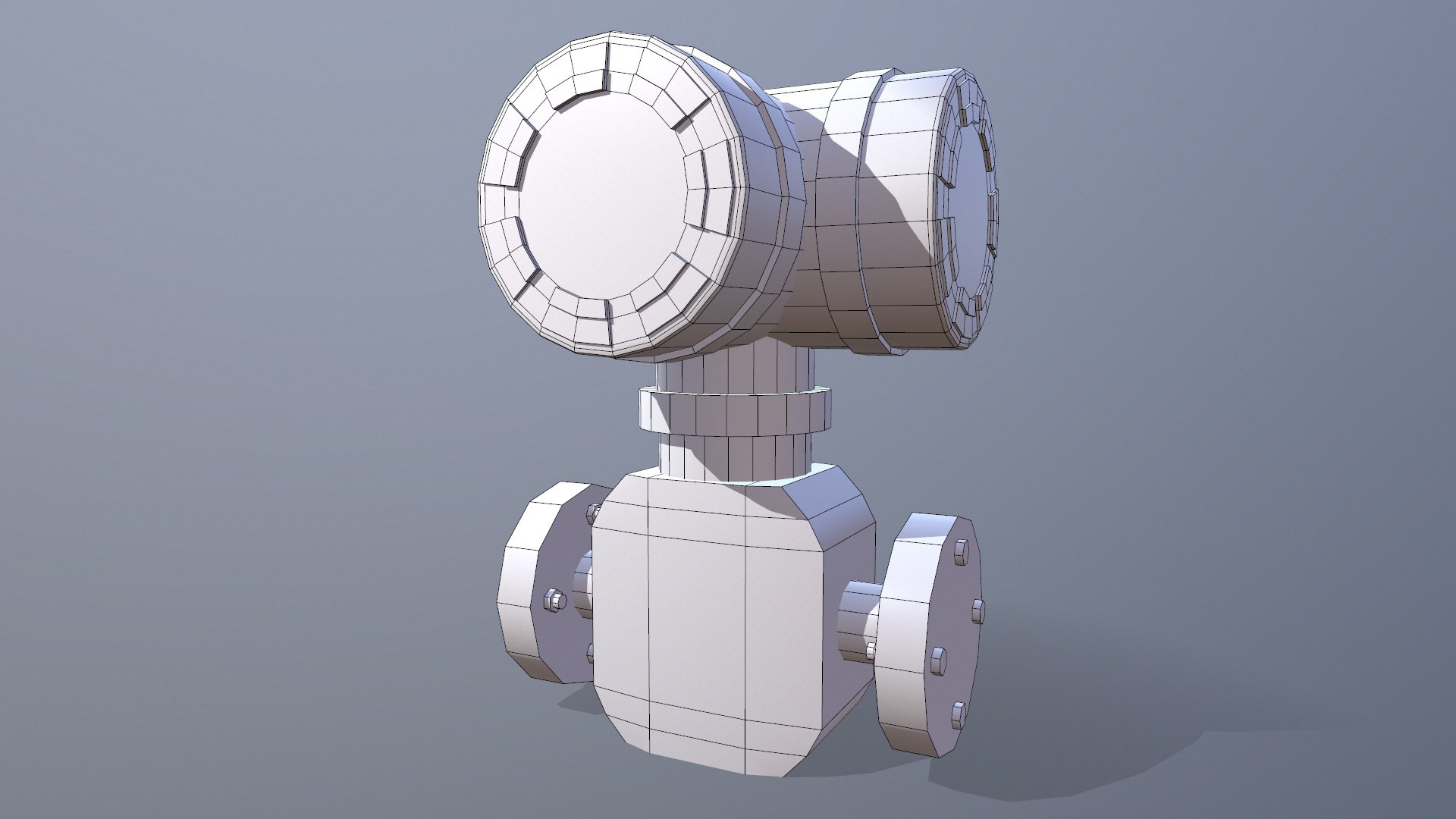 Flow Meter 3D Model - TurboSquid 2290557
