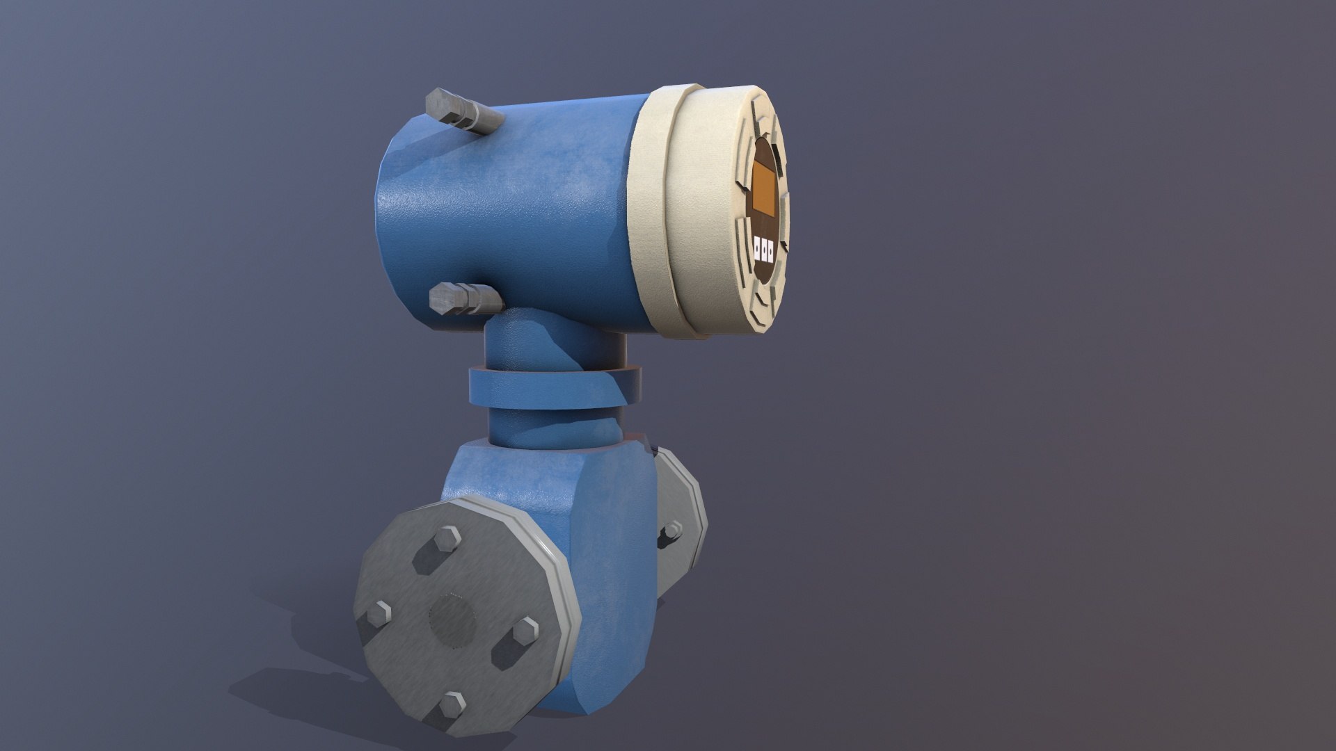 Flow Meter 3D Model - TurboSquid 2290557