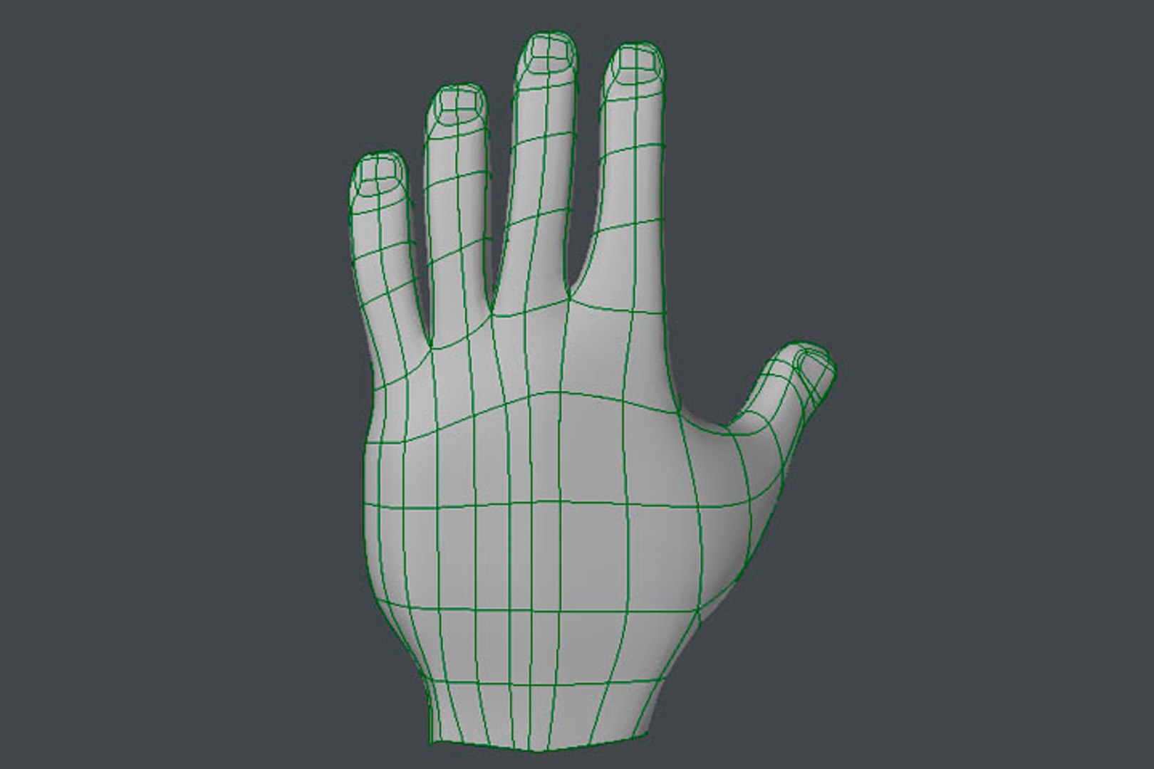 Free Human Hand 3d Model