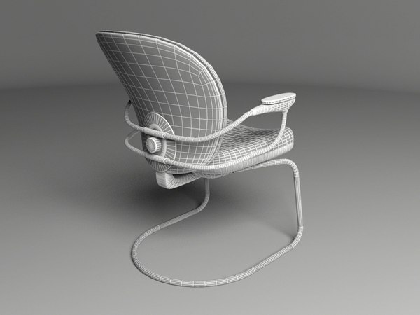 3d office chair model