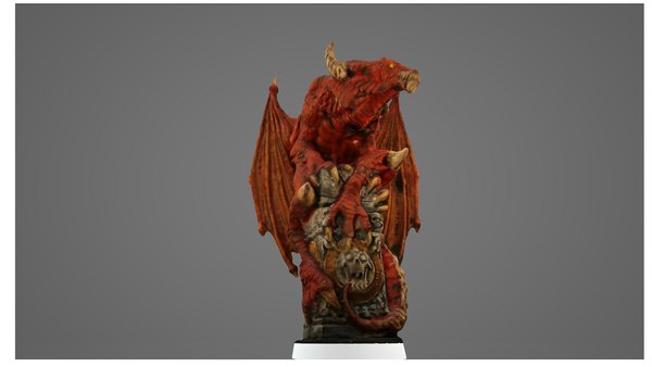 3D Crypt Dragon - Duke Blitzein model - TurboSquid 2016061