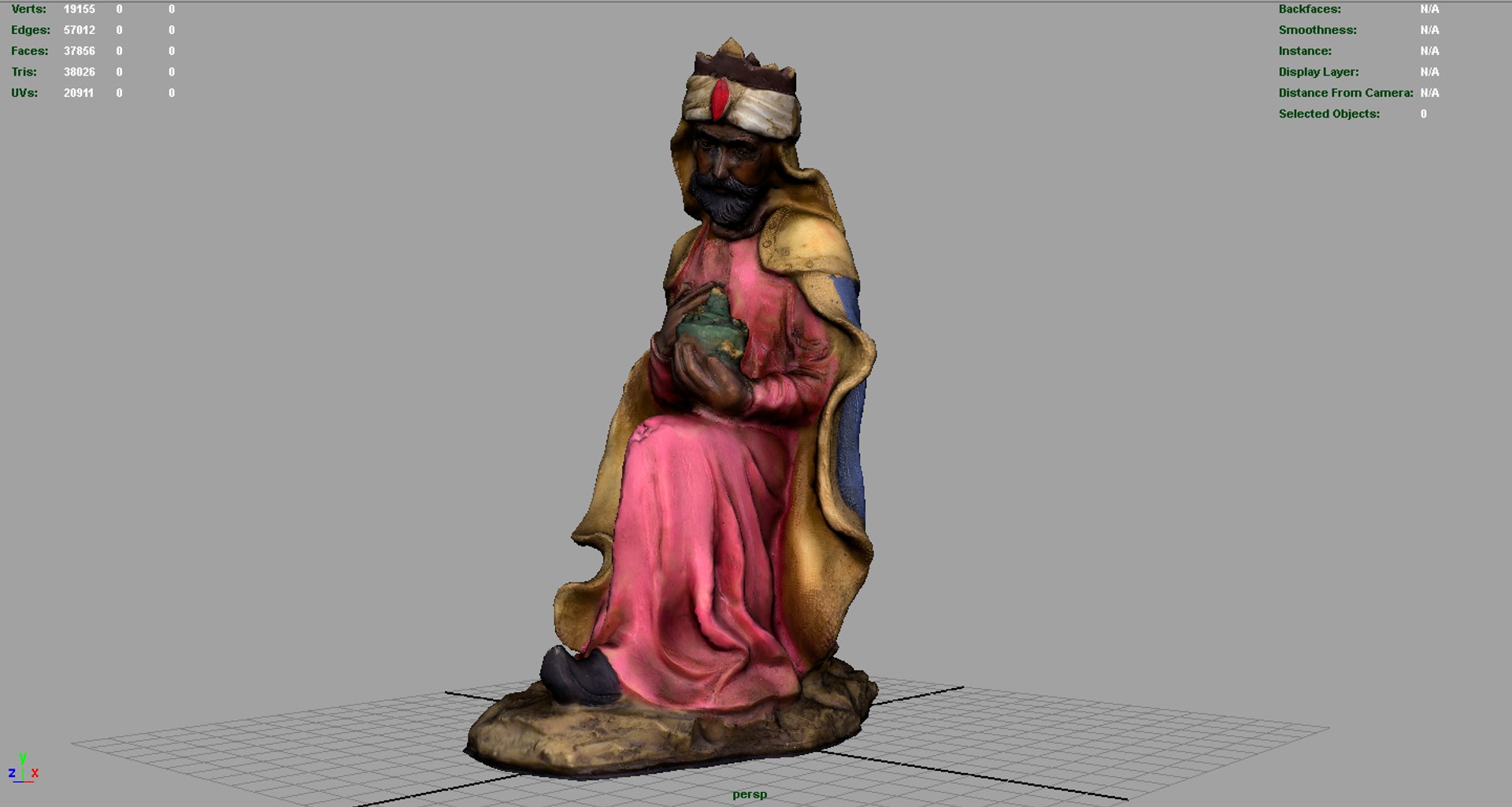 Baltasar King 3d Model