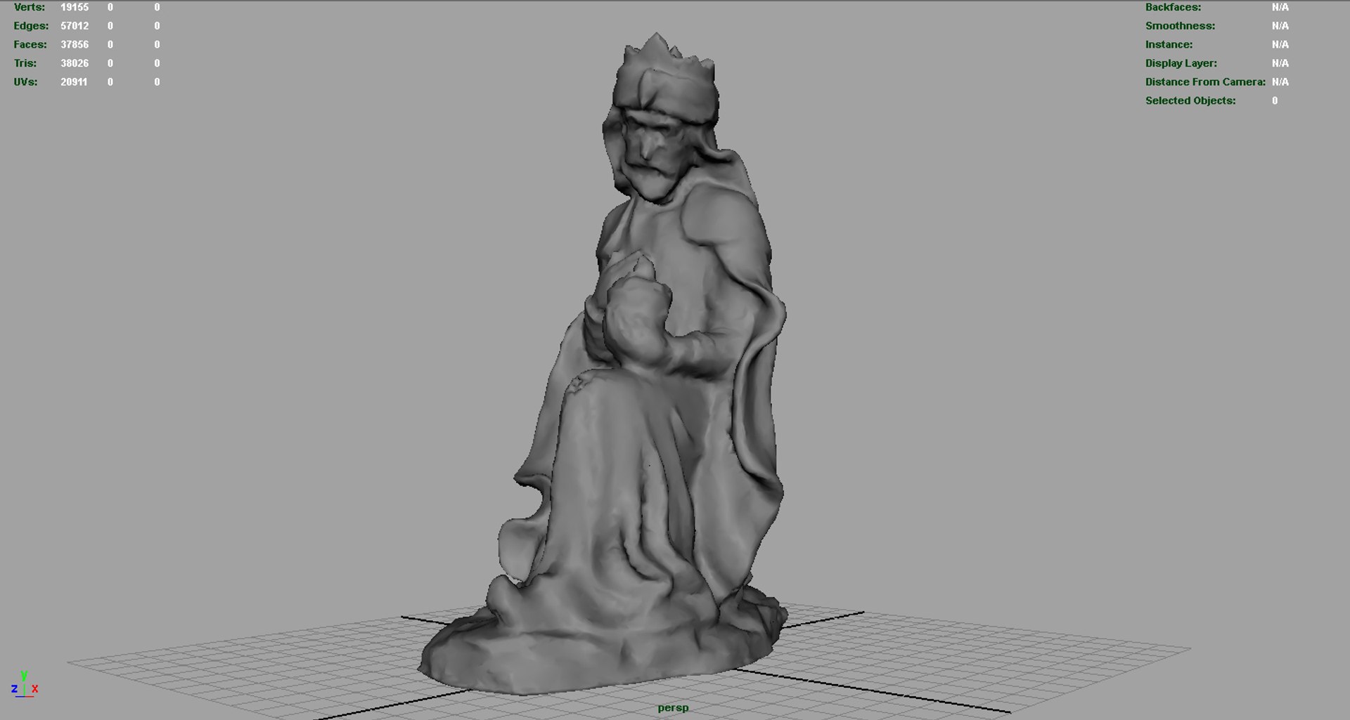 Baltasar King 3d Model