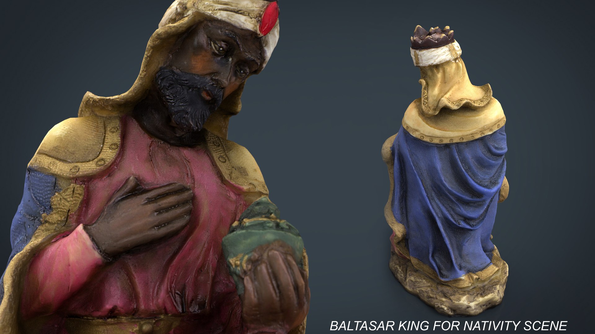 Baltasar King 3d Model