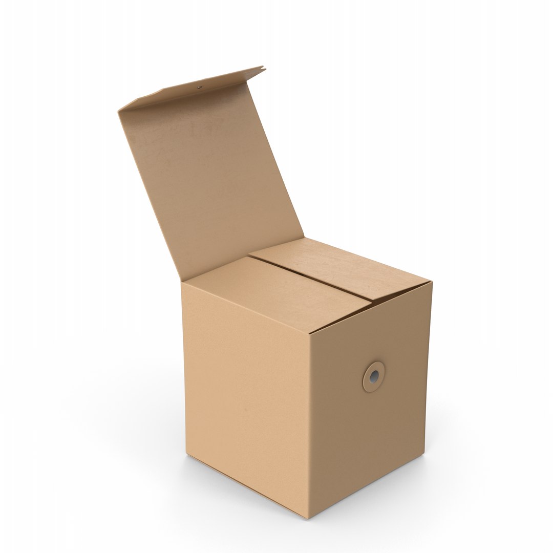 3D Opened Honey Jar Box Package model - TurboSquid 2156885