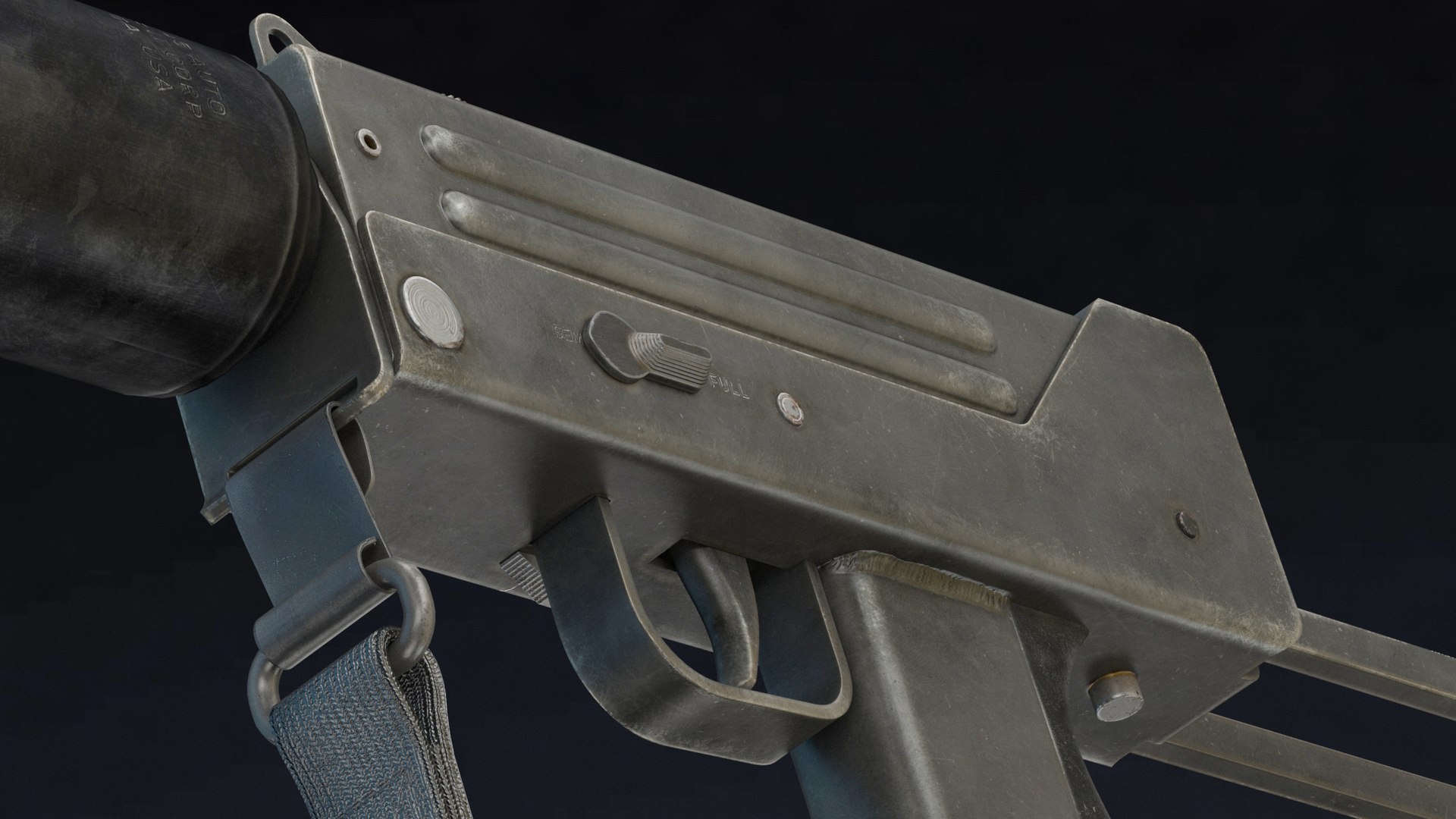 MAC 10 Low Poly Model - TurboSquid 1880312