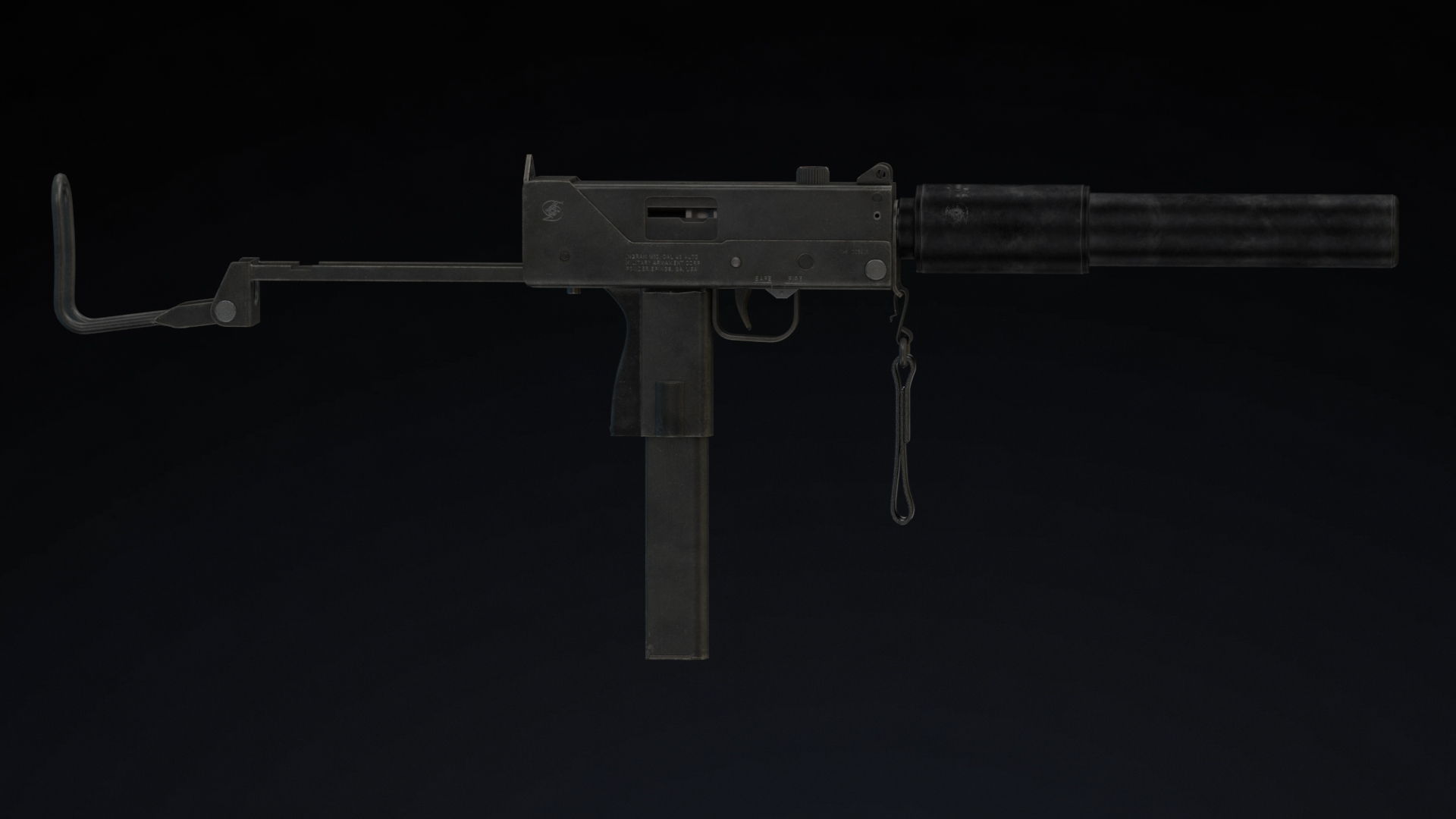 MAC 10 Low Poly Model - TurboSquid 1880312