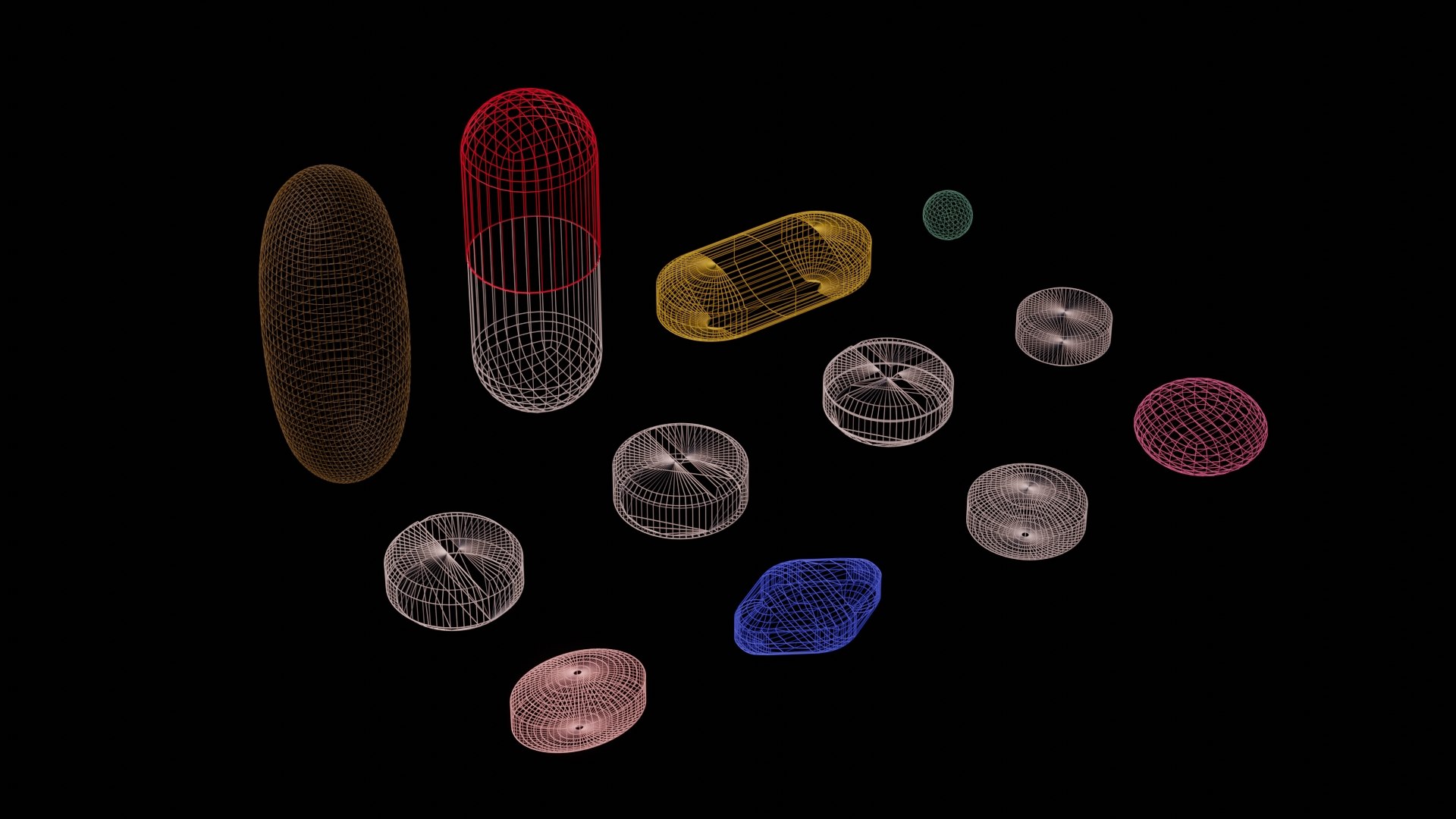 3D Tablets And Pills Pack Model - TurboSquid 1728951