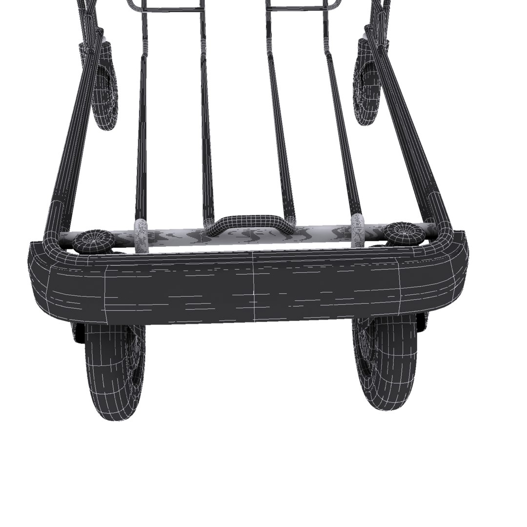 shopping cart 3d model