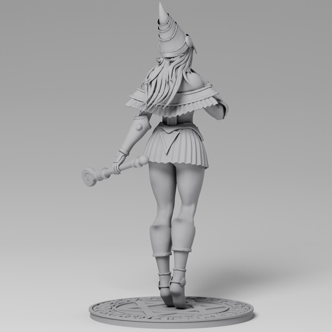 Beautiful Witch 3D Model - TurboSquid 1859883