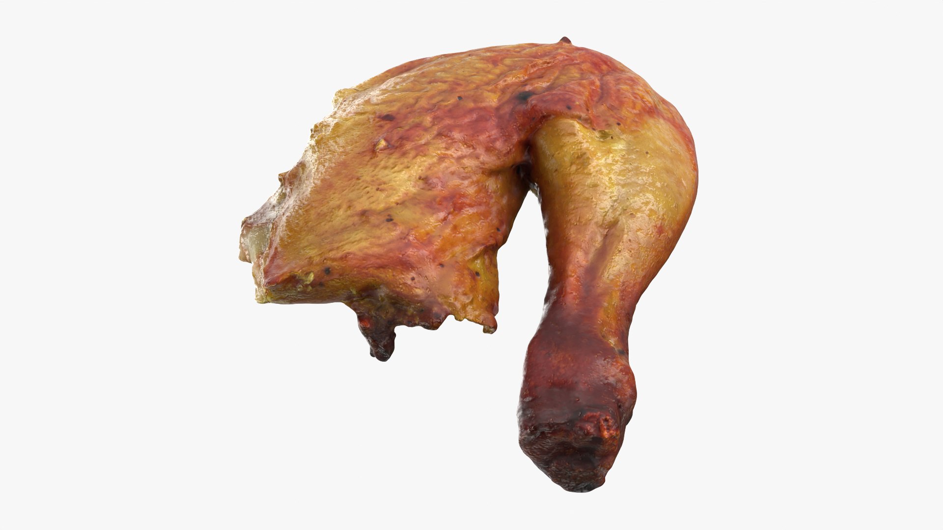 Roasted Chicken Leg 3D Model - TurboSquid 2405944