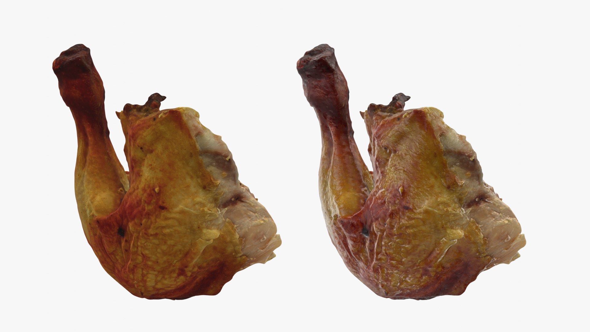 Roasted Chicken Leg 3D Model - TurboSquid 2405944