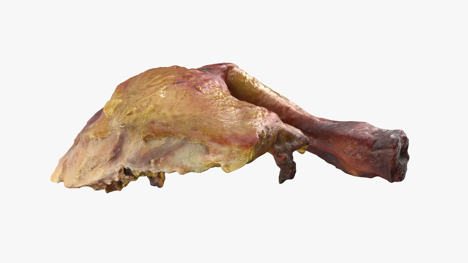 Roasted Chicken Leg 3D Model - TurboSquid 2405944