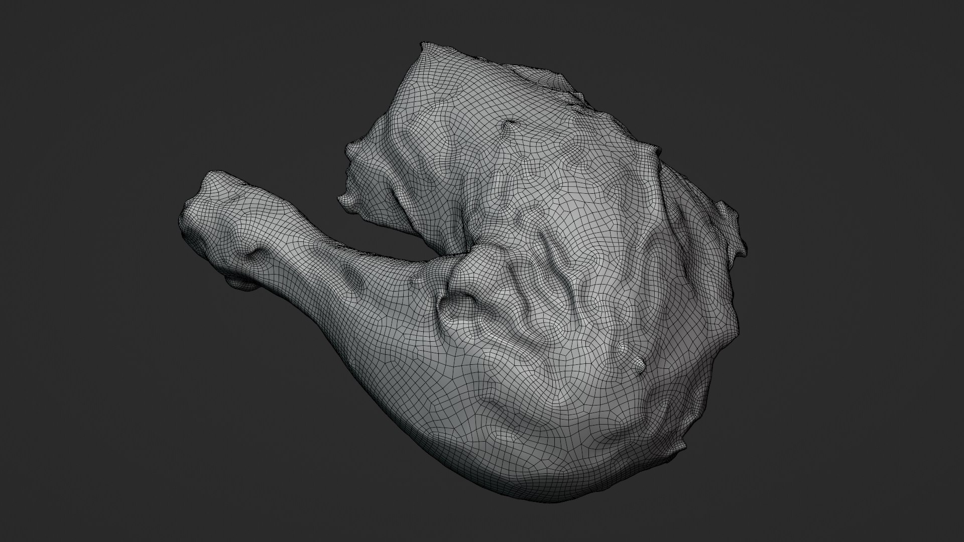 Roasted Chicken Leg 3D Model - TurboSquid 2405944