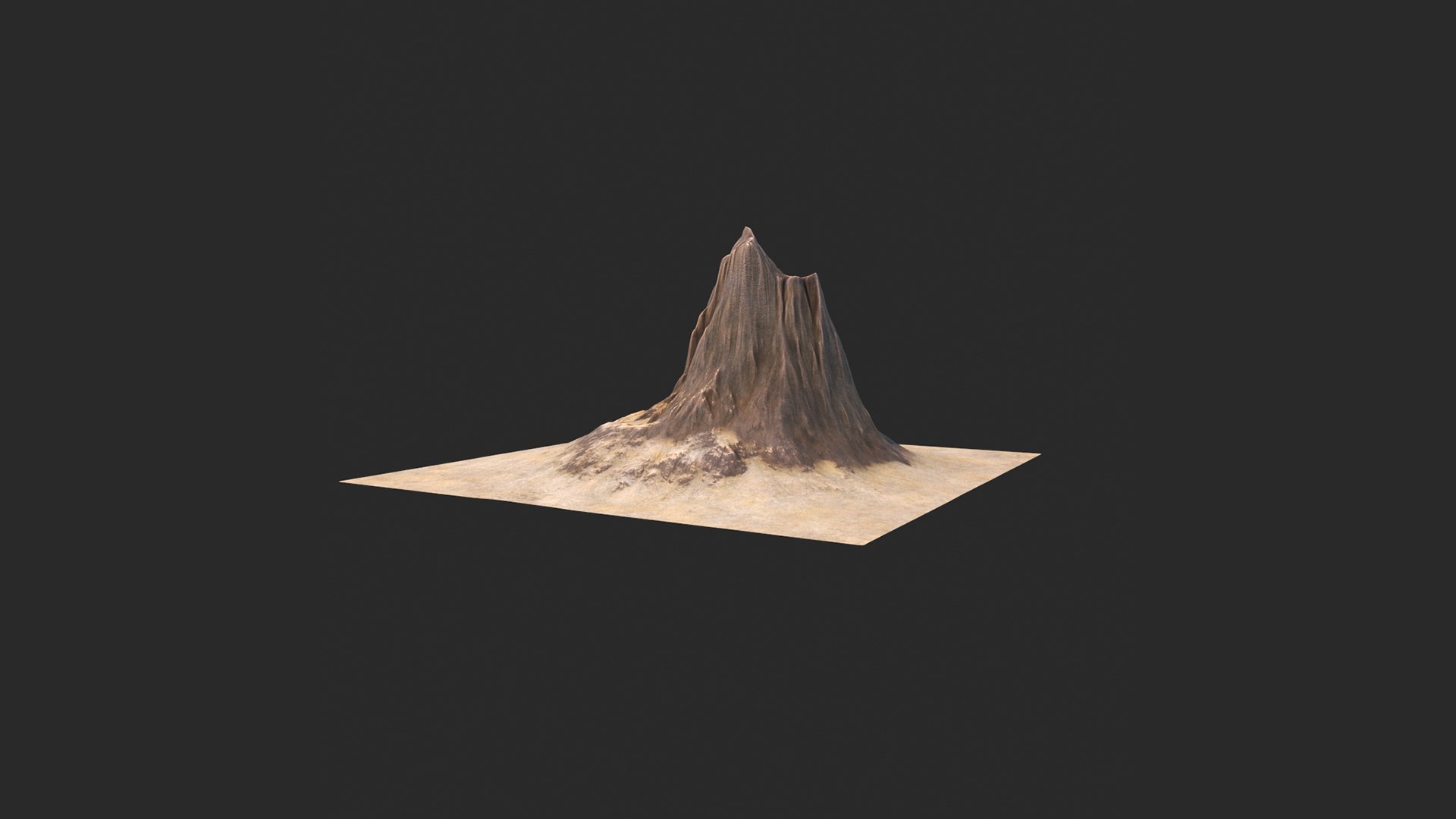 3D Mountain model - TurboSquid 2101718
