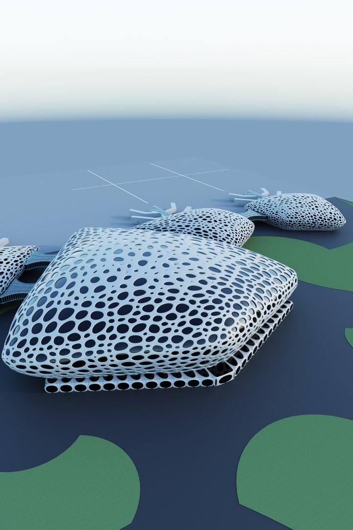 3D Structure City Building - TurboSquid 1424831