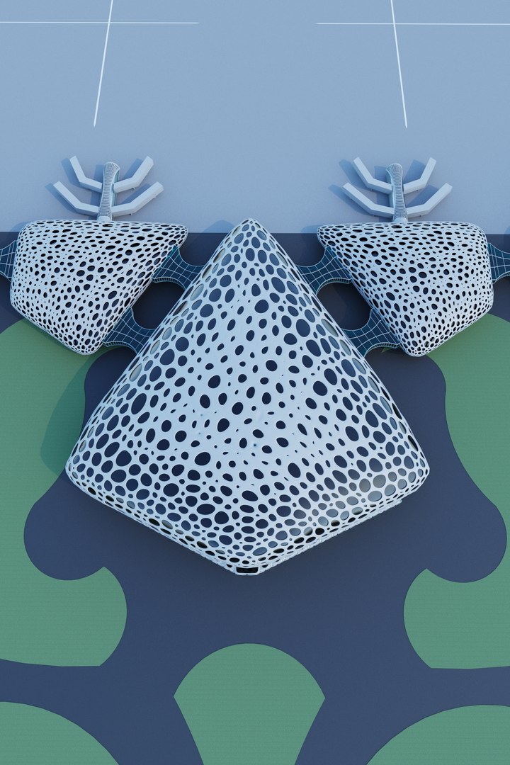 3D Structure City Building - TurboSquid 1424831