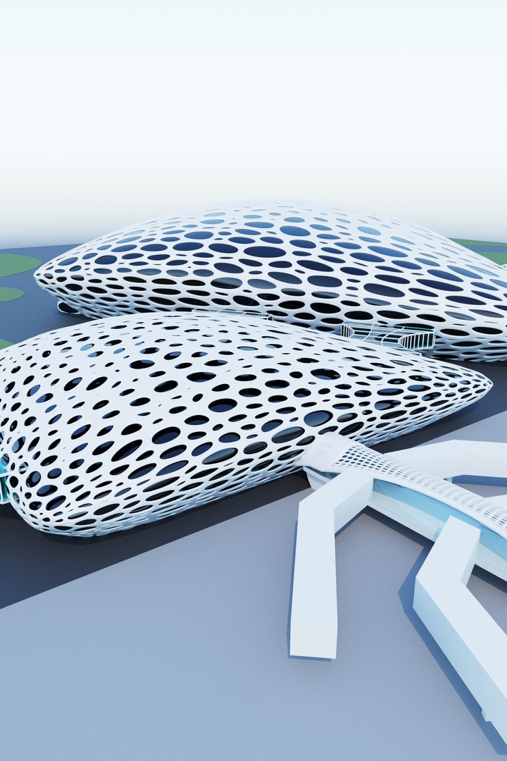 3D Structure City Building - TurboSquid 1424831