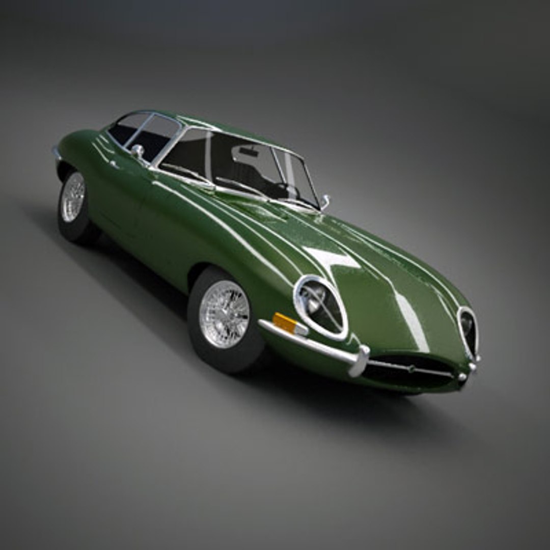 e-type coupe 3ds