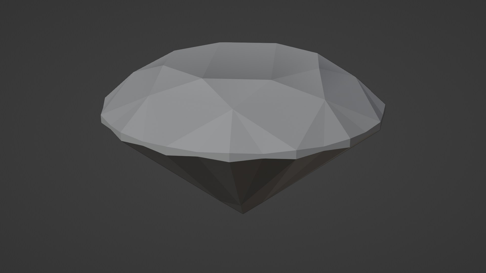 3D Lowpoly Diamind - TurboSquid 2002153