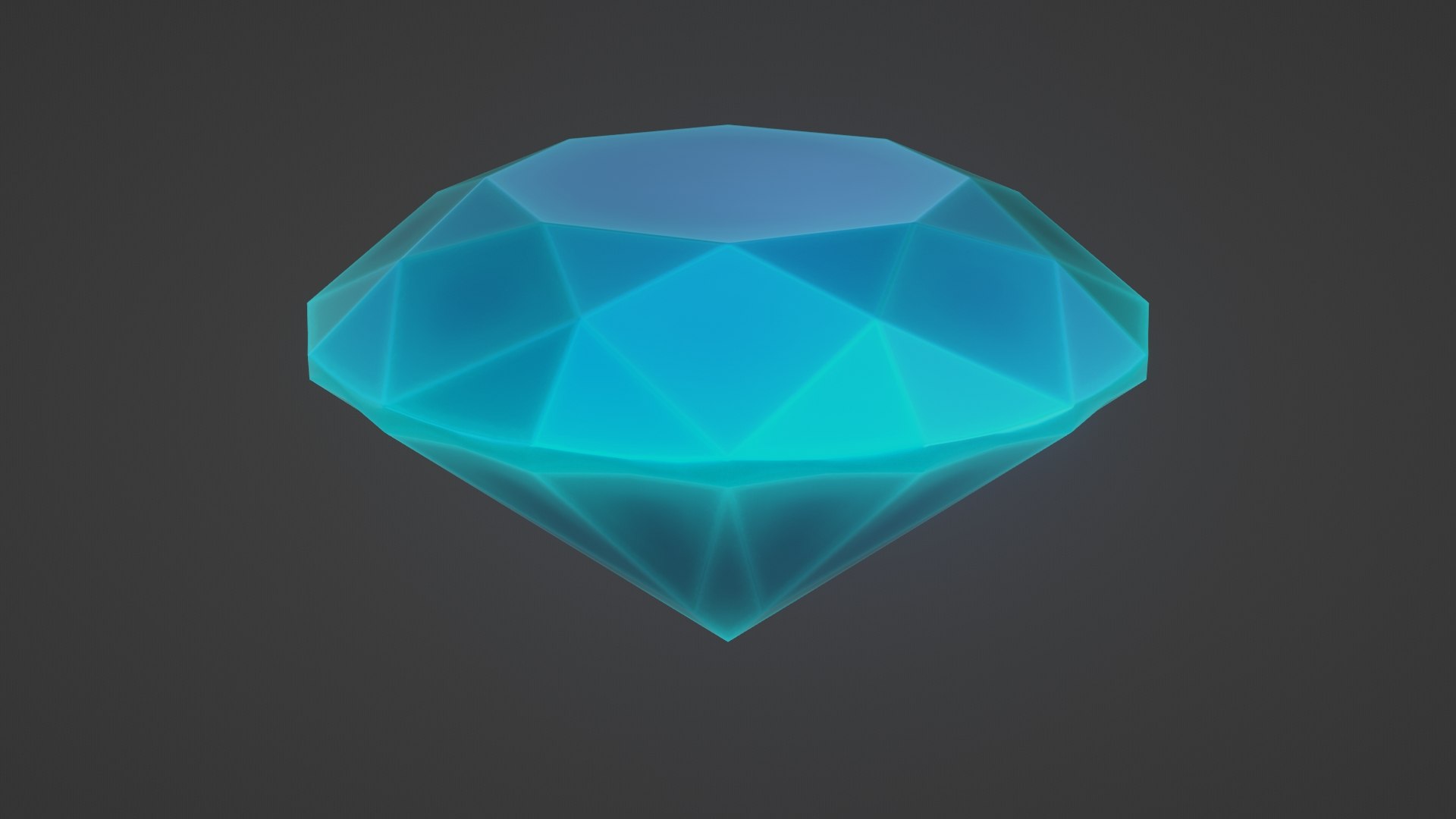 3D Lowpoly Diamind - TurboSquid 2002153