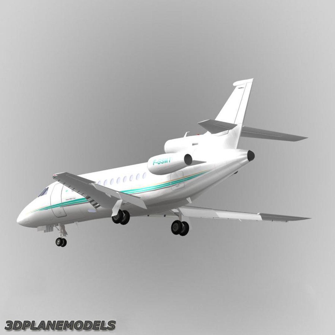 Dassault Falcon Livery 3d Model