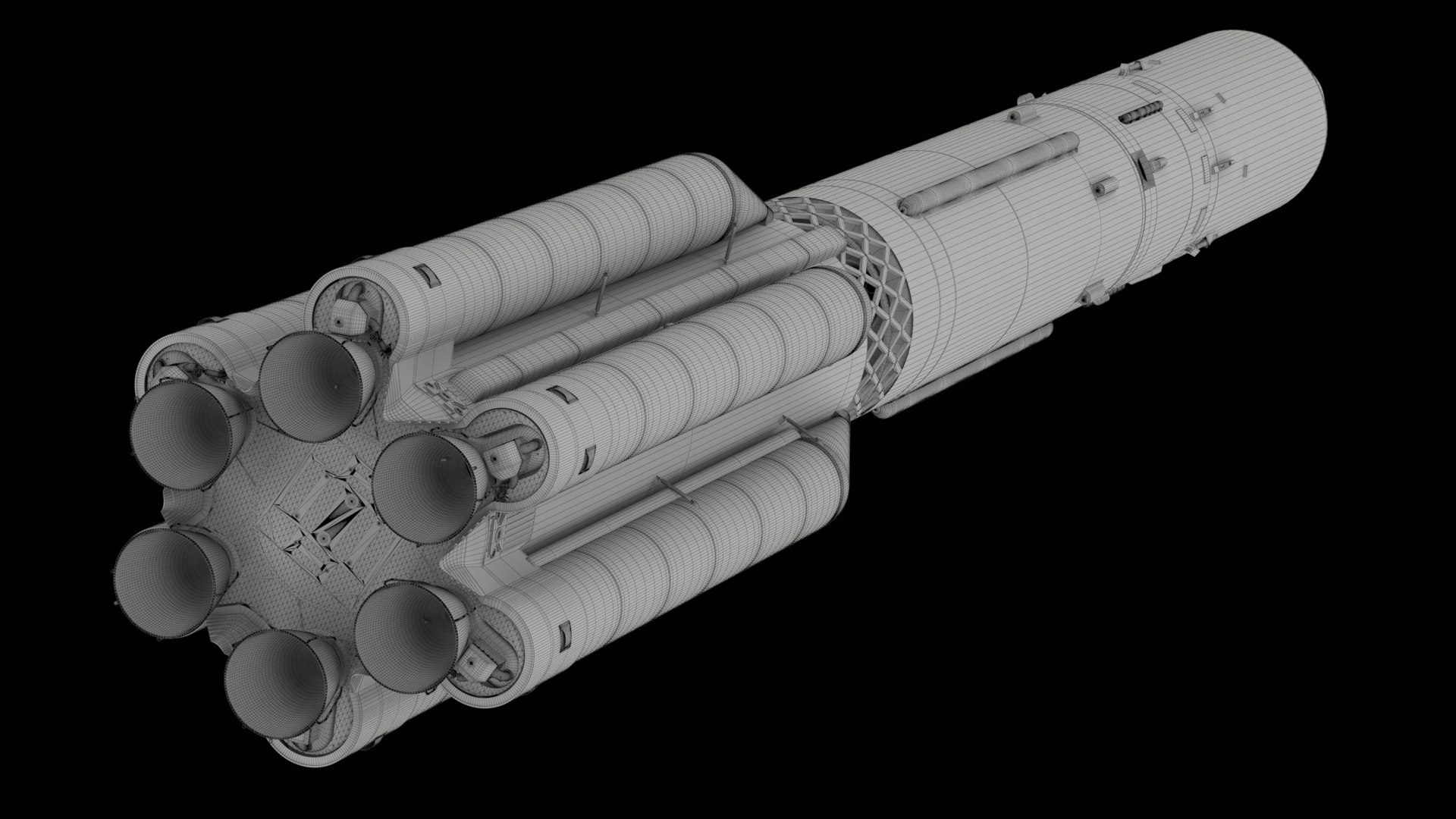 Proton M 3D Model - TurboSquid 1506117