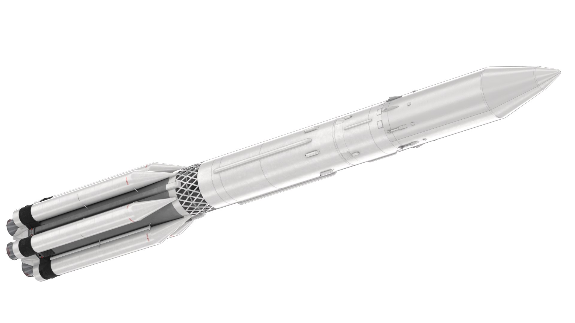 Proton M 3D Model - TurboSquid 1506117