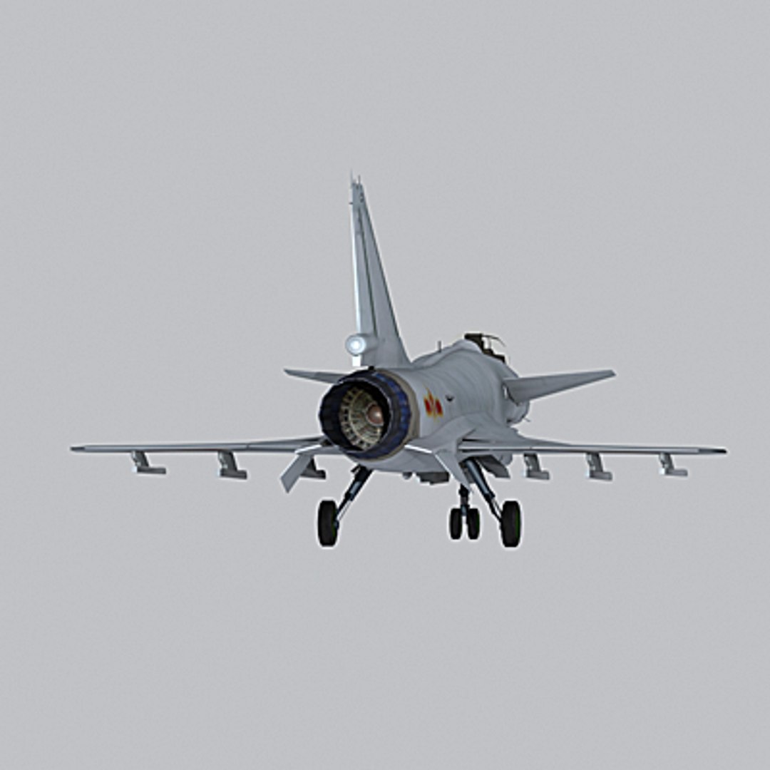 3d Model J-10 Fighter