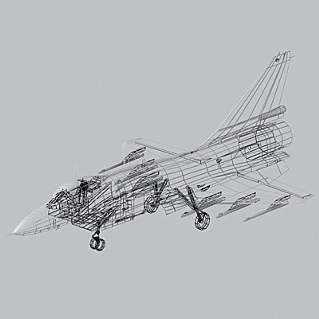 3d Model J-10 Fighter