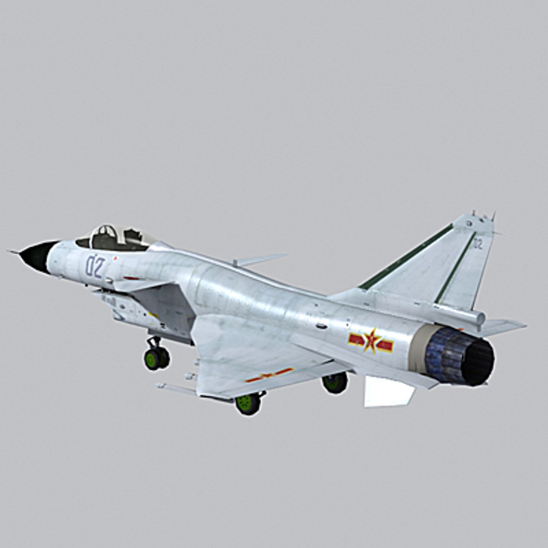 3d Model J-10 Fighter