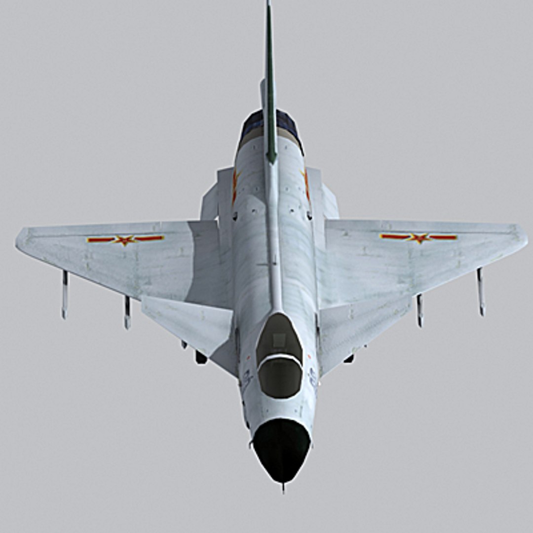 3d Model J-10 Fighter