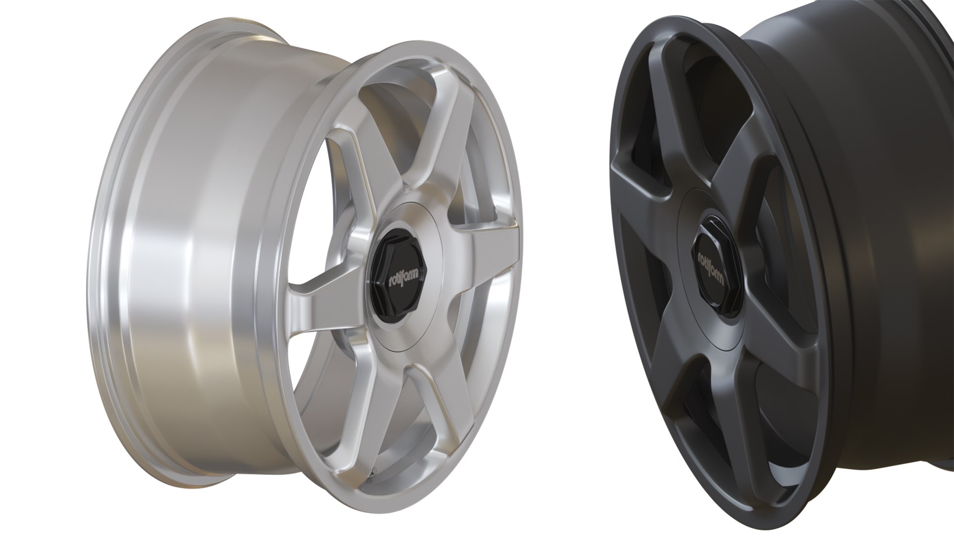 3D ROTIFORM SIX - car rims - TurboSquid 1882520