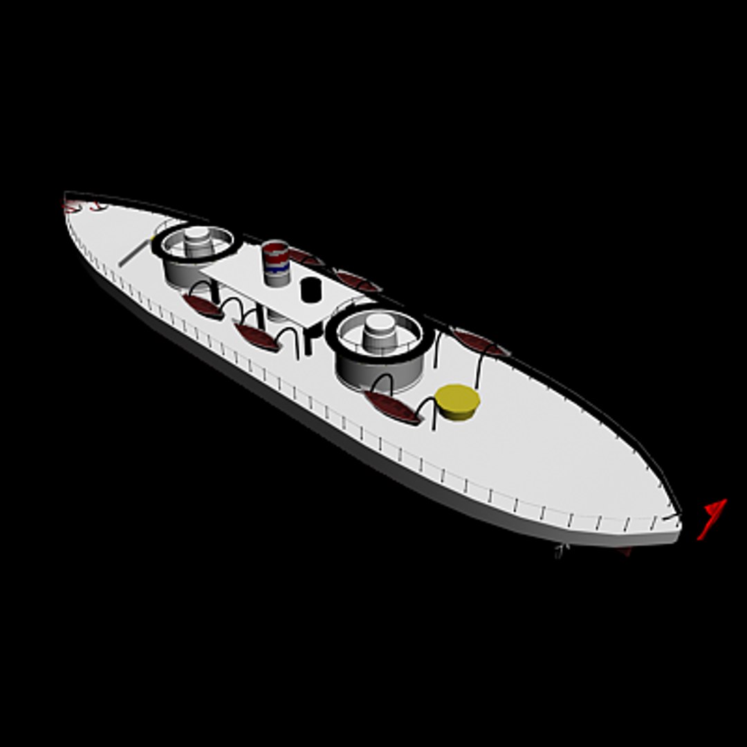 Agamenticus Ironclad Civil 3d Model