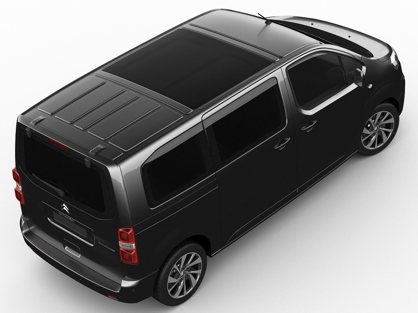 3d Citroen Space Tourer Model