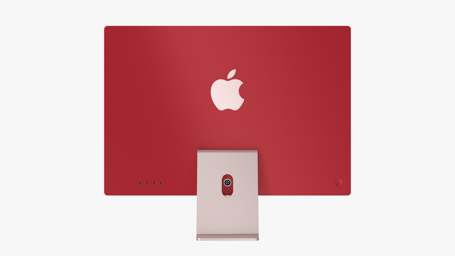 3D Apple IMac 2023 Red Model - TurboSquid 2151969
