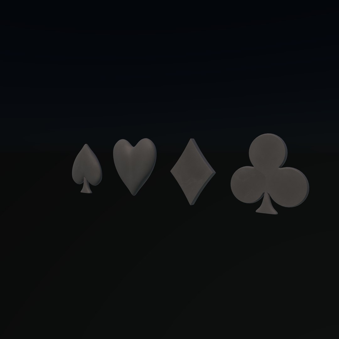 Playing Cards 3D Model 3D Model - TurboSquid 2352793