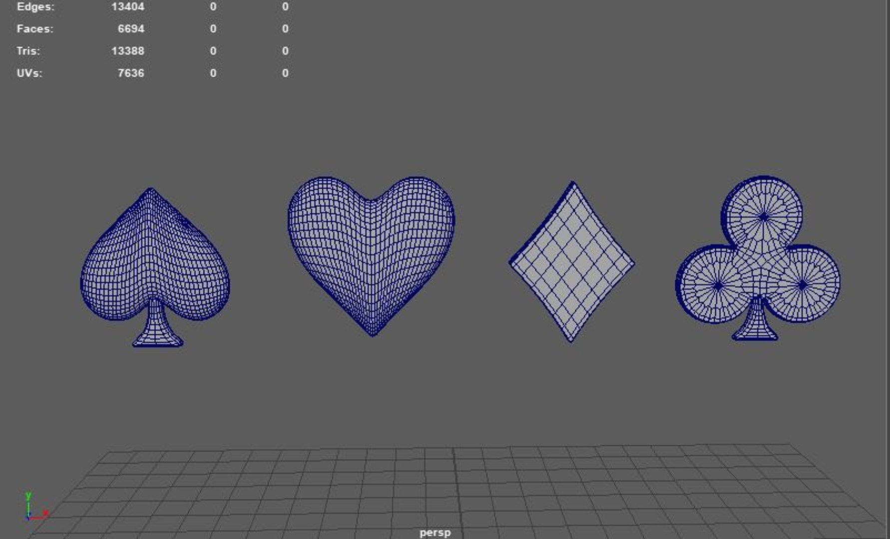 Playing Cards 3D Model 3D Model - TurboSquid 2352793