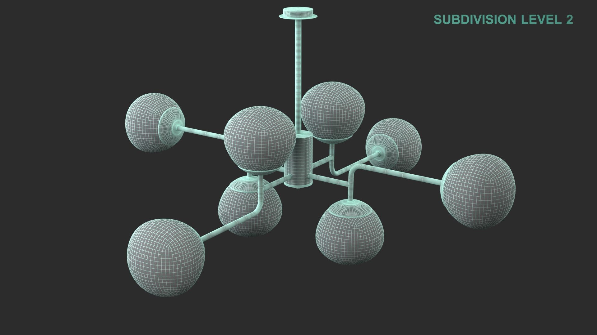 3D Ceiling Lamp Model - TurboSquid 1891001