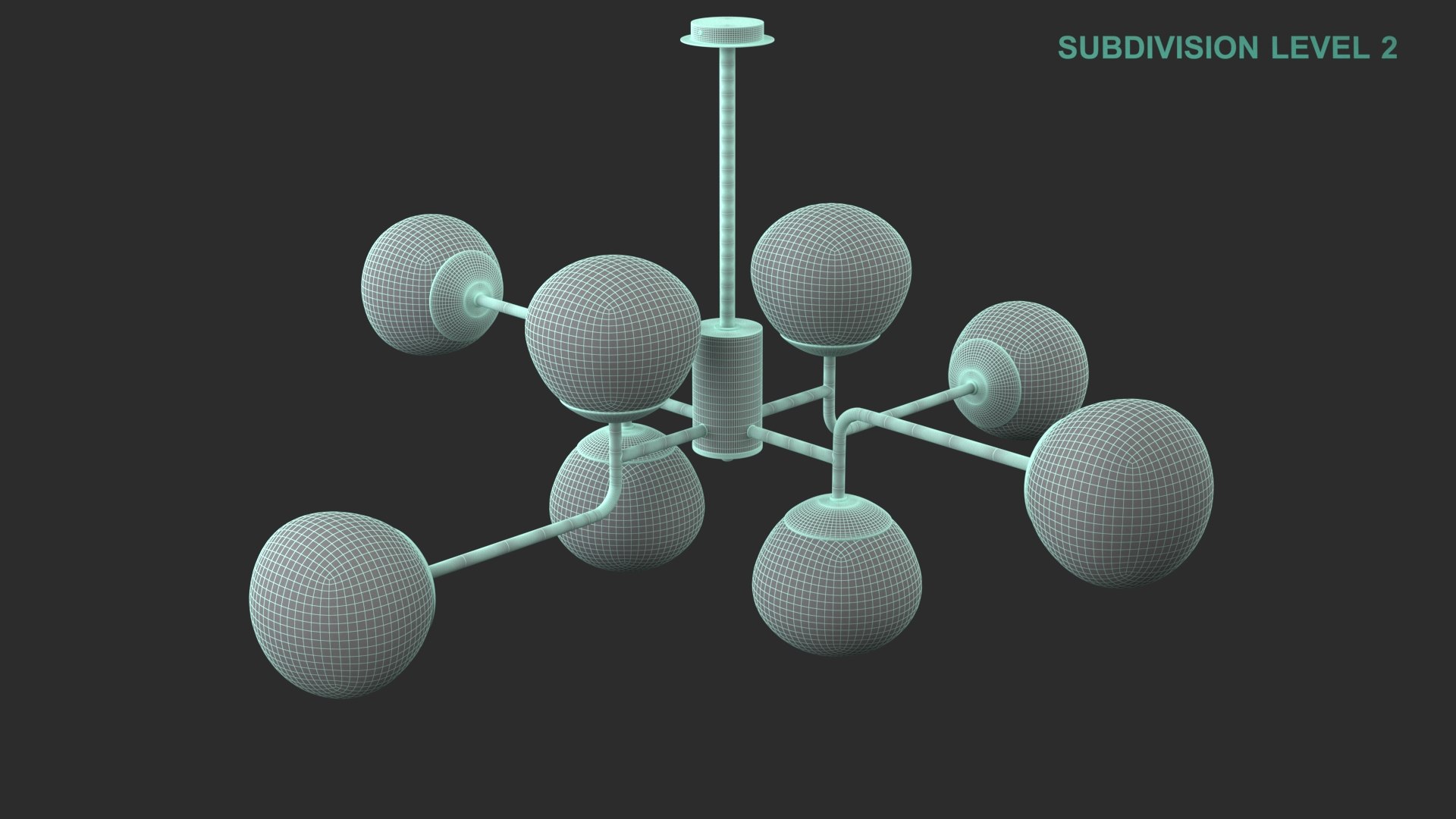 3D Ceiling Lamp model - TurboSquid 1891001