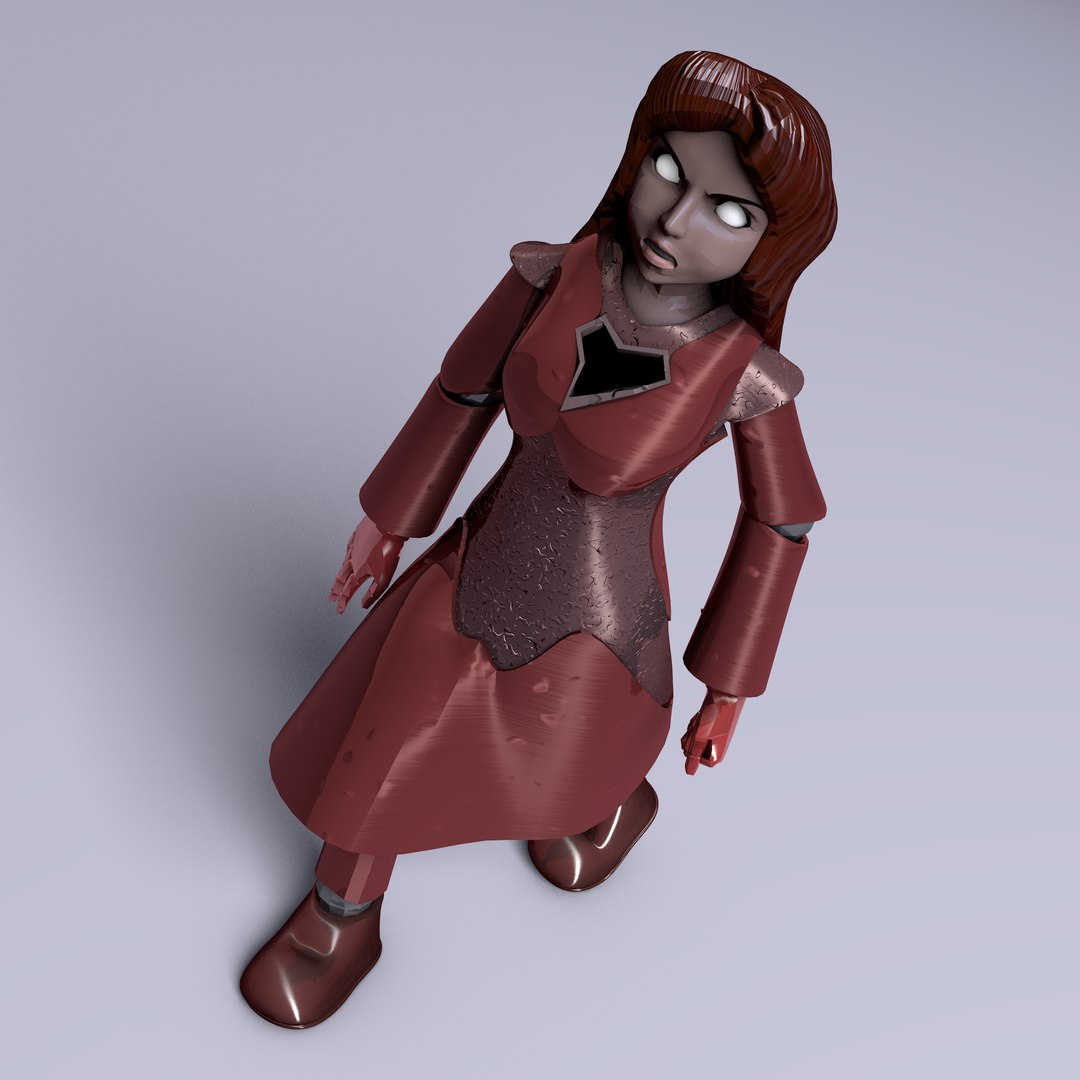 3D Female Android Model - TurboSquid 1326085