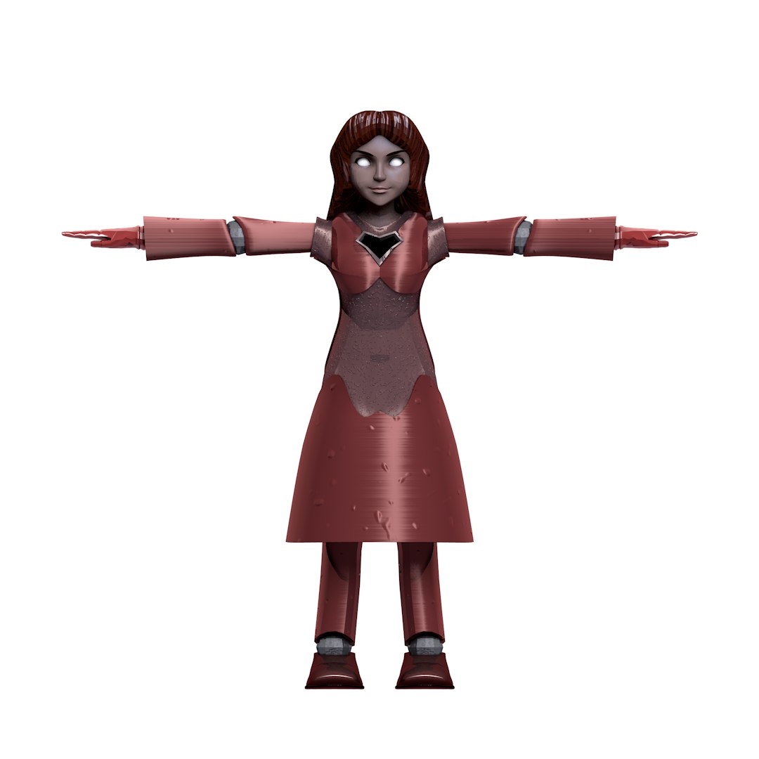 3D Female Android Model - TurboSquid 1326085