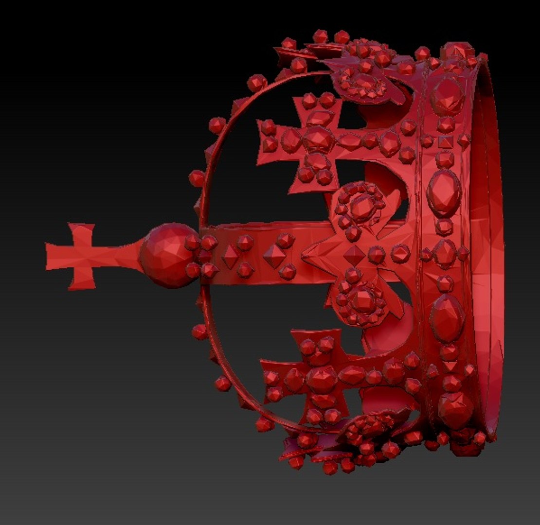 3d Crown Royal Model