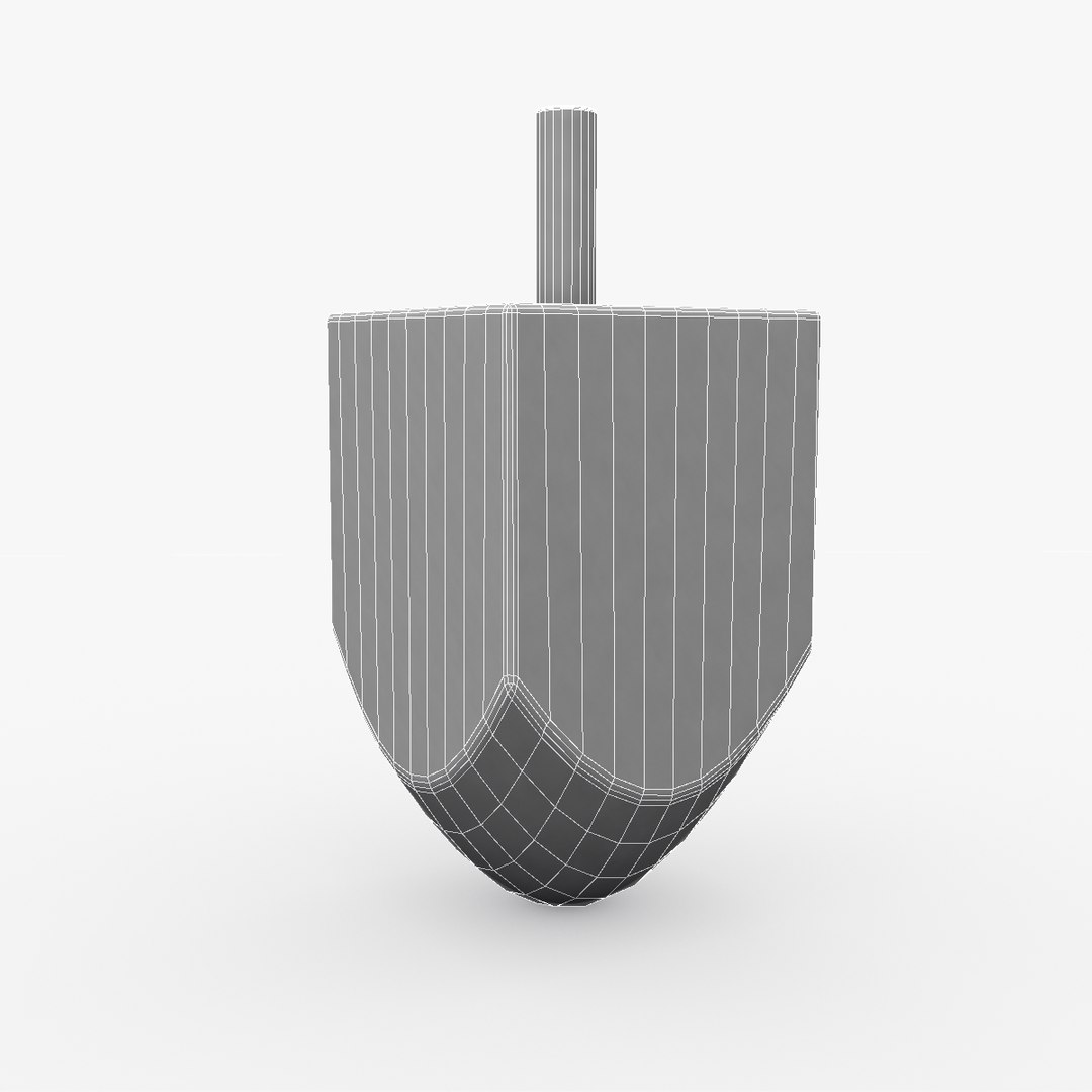 3d Plain Dreidel